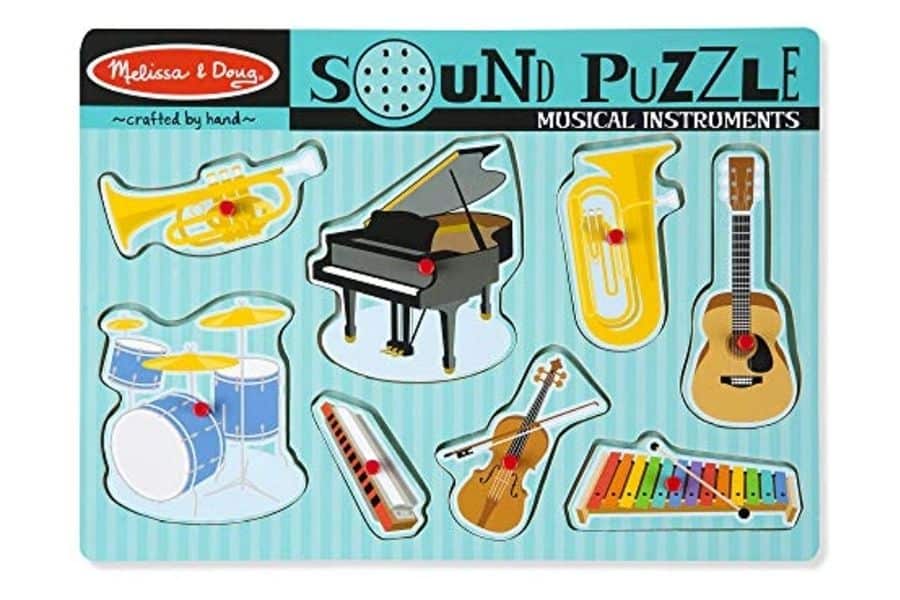 Puzzles for Autism - Musical Instruments Puzzle - Special Learning House