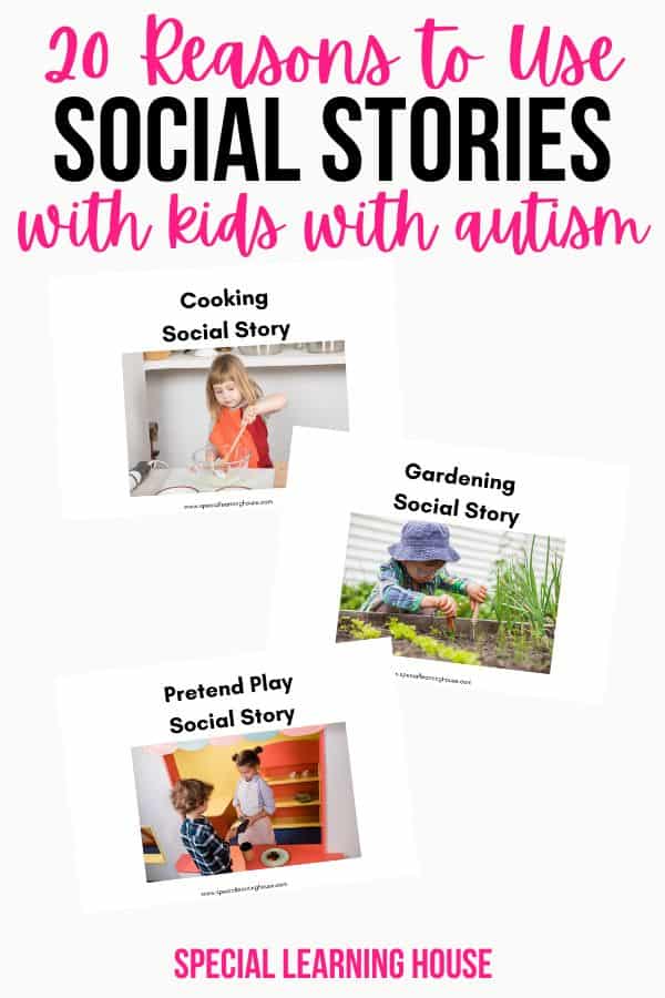 20 reasons to use printable social stories to teach children with ...
