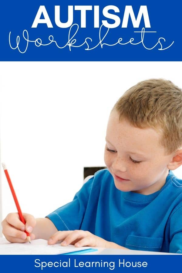 Autism Worksheets - Special Learning House