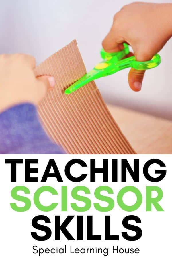 Working on Scissor Skills Development with Children with Autism ...