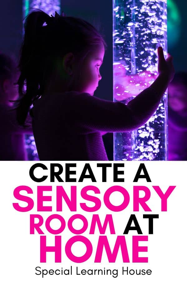 Simple Sensory Room at Home on a Budget - Special Learning House